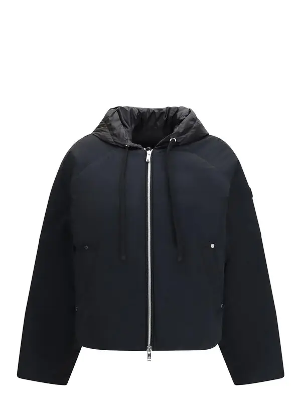 Moose Knuckles Tegan Bomber Down Jacket - Black