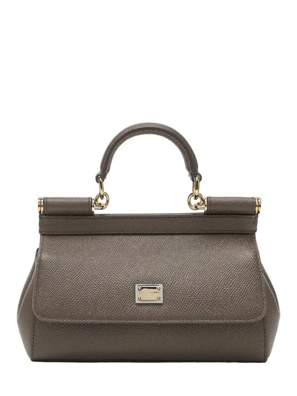 Dolce & Gabbana Small Sicily Handbag - Brown