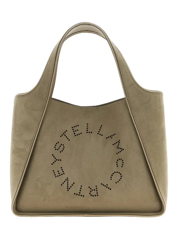 Stella McCartney Stella Logo Crossbody Bag - Green