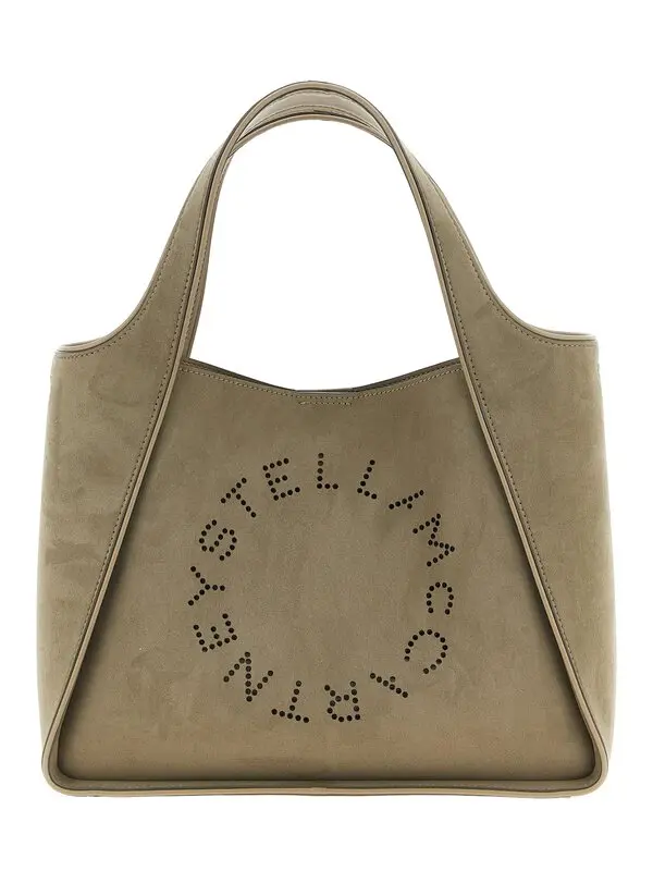 Stella McCartney Stella Logo Crossbody Bag - Green