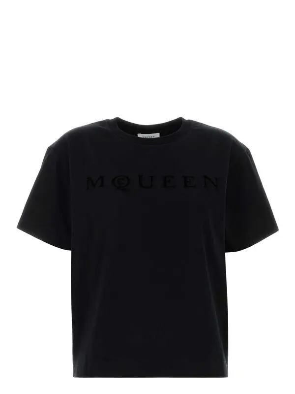 Alexander McQueen Cotton T-shirt - Black