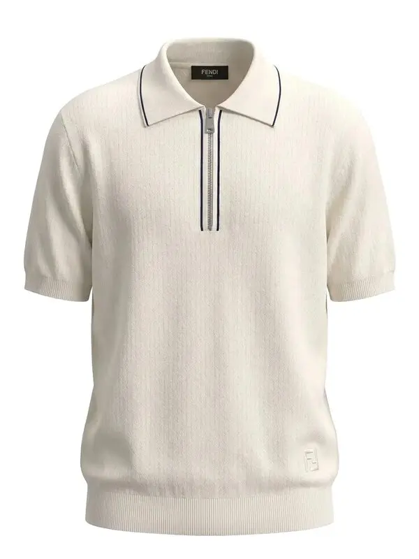 Fendi Polo Zip - Multicolor