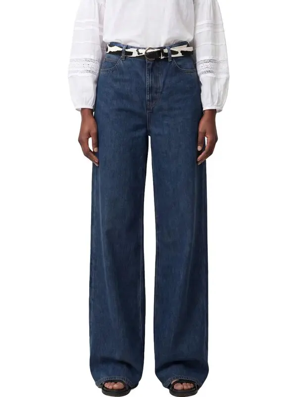 Max Mara Cotton Denim Jeans - Blue