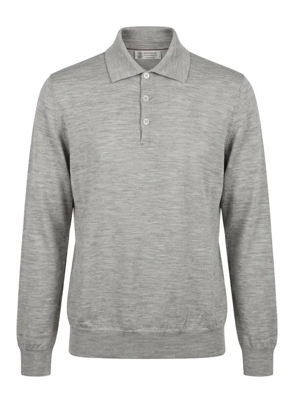 Brunello Cucinelli Polo Neck Sweater - Multicolor