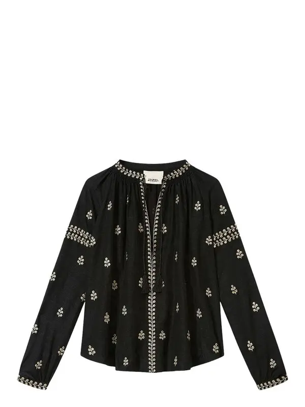 Isabel Marant Étoile Rodis Blouse - Black