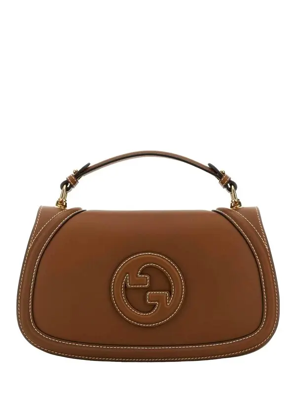 Gucci Caramel Leather Blondie Handbag - Brown