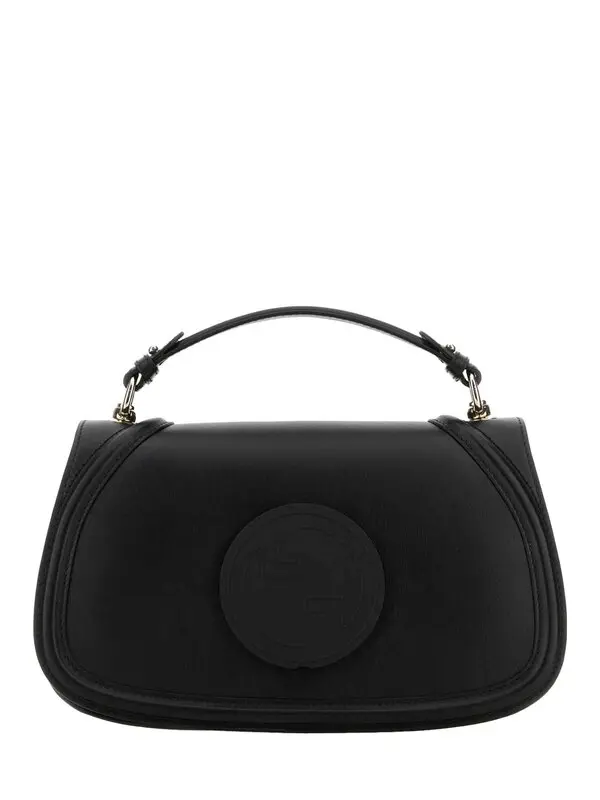 Gucci Leather Blondie Handbag - Black