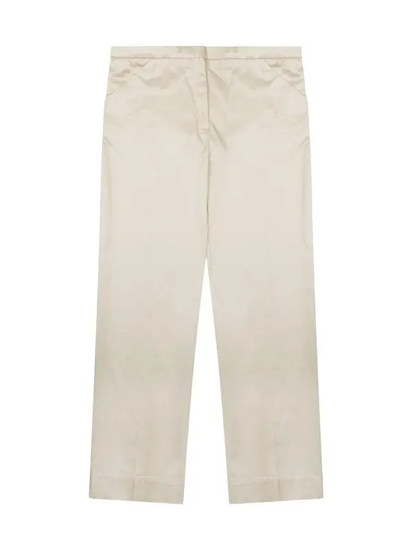 TOTEME Cropped Straight Pants - Multicolor