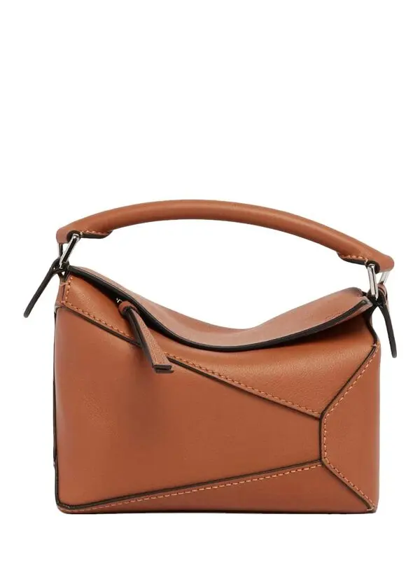 Loewe Mini Puzzle Edge Bag - Tan