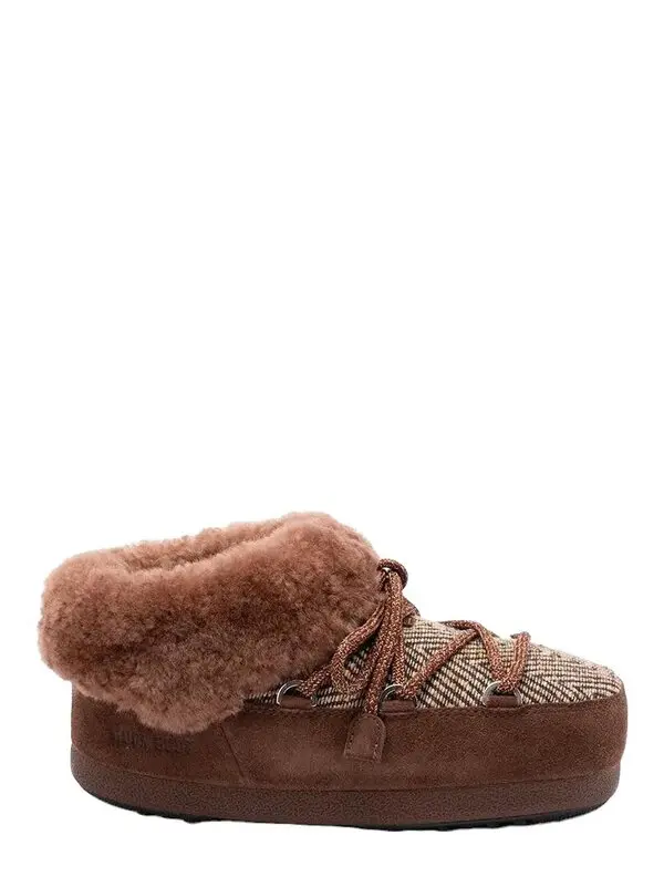 Moon Boot Mb X Guest In Residence Evx Chalet Mule Fur` Mules - Multicolor