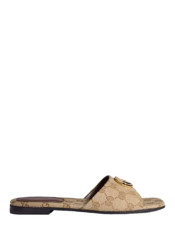 Gucci Slider Marmont Gg - Multicolor