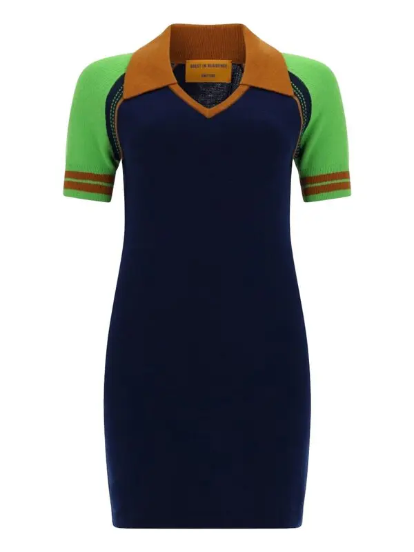 Guest In Residence Mini Dress Ace - Blue