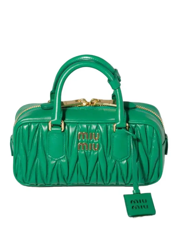 Miu Miu Arcadie Regular Leather Handbag - Multicolor