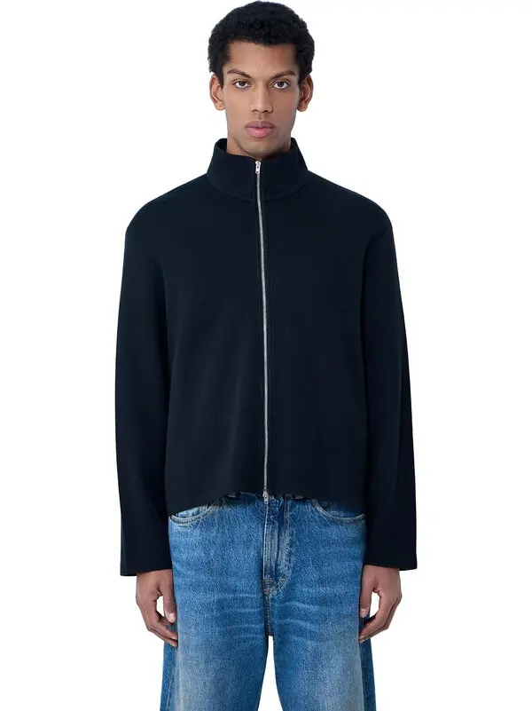 Our Legacy High-neck Zip-up Jacket - Black