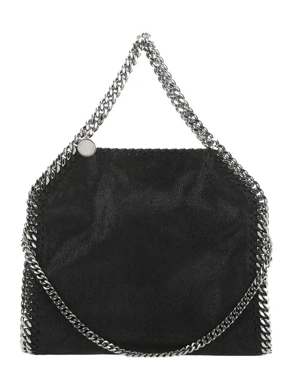 Stella McCartney Shaggy Deer Mini Falabella Handbag - Black