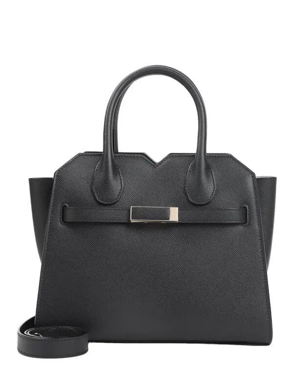 VALEXTRA Milano Mini Handbag - Black