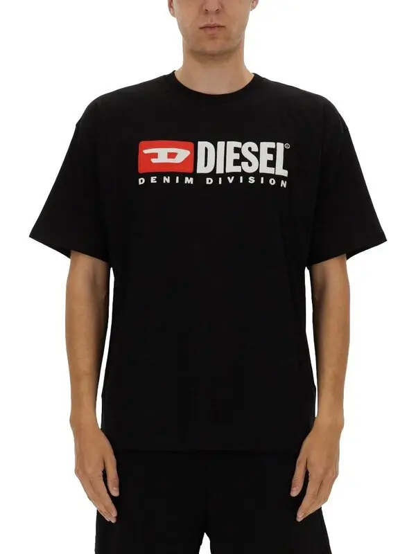 DIESEL® T-shirt T-boxt-div - Black