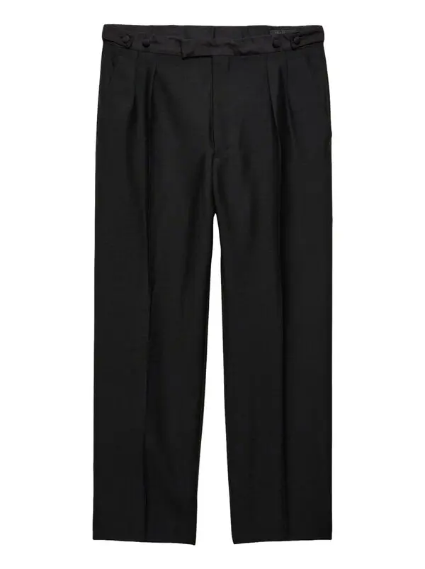 Prada Wool And Mohair Pants - Multicolor