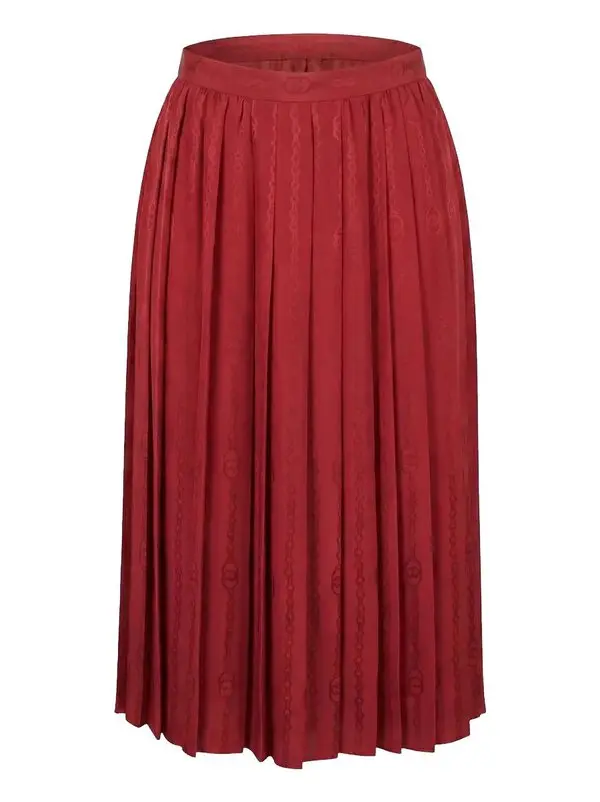 Gucci Silk Jacquard Midi Skirt - Multicolor