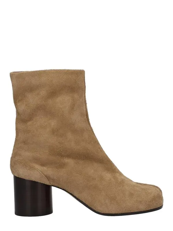 MAISON MARGIELA Leather Tabi Boots - Brown