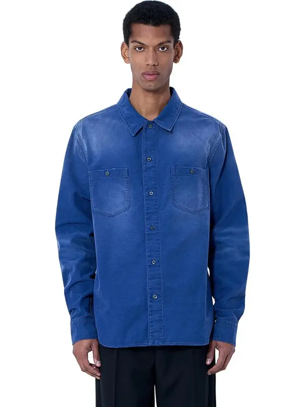 Prada Denim Button-down Shirt - Blue