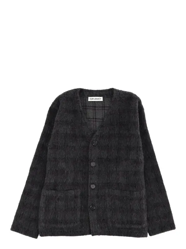 Our Legacy Wool Blend Cardigan - Gray