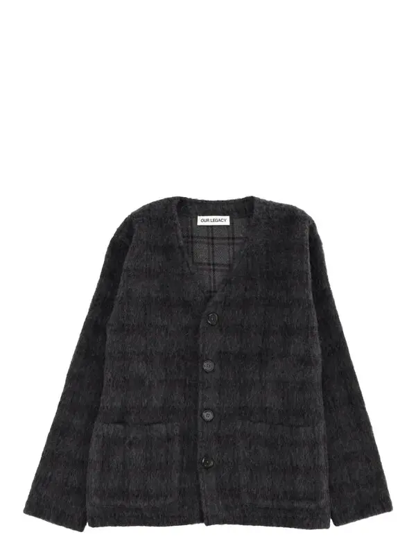 Our Legacy Wool Blend Cardigan - Gray