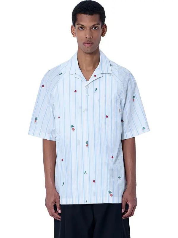Jacquemus La Chemise Romarin Shirt - Blue
