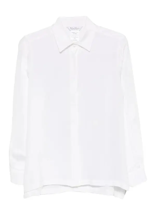 Max Mara Classic Silk Shirt - White