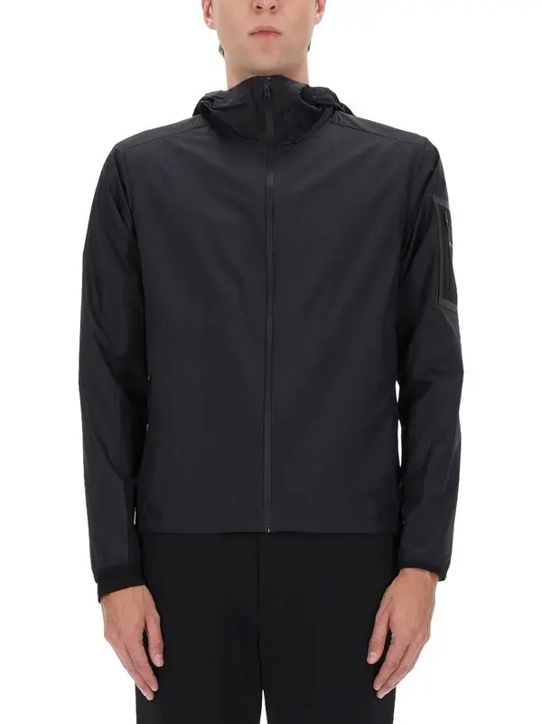 BOSS J-airnix Hooded Zip Up Jacket - Blue