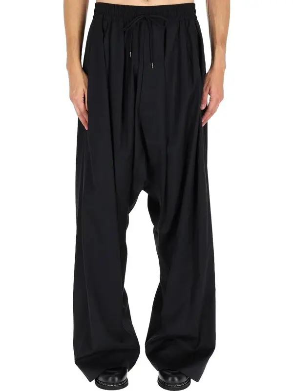VIVIENNE WESTWOOD Virgin Wool Balloon Trousers - Black