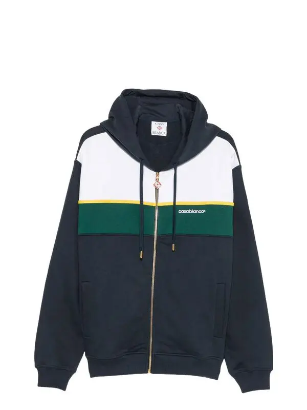 Casablanca Organic Cotton Hoodie - Blue
