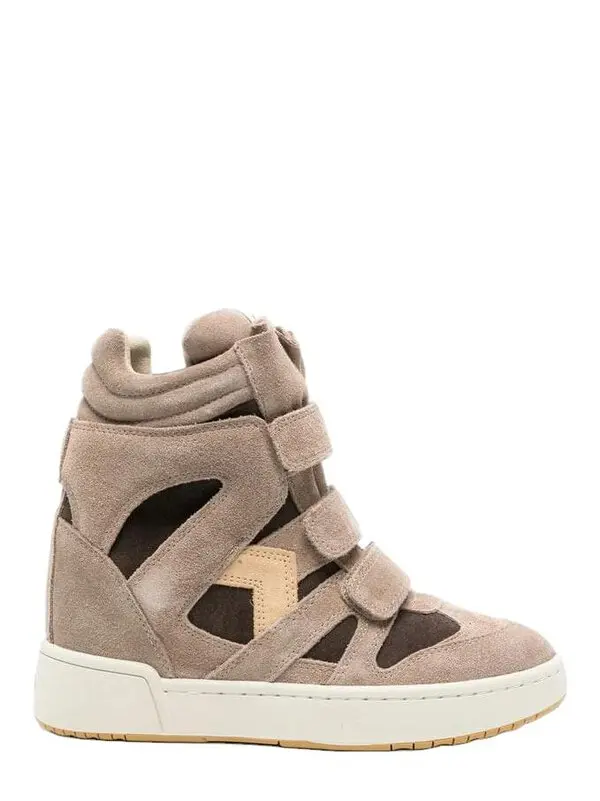 Isabel Marant Étoile Panelled Trainers - Cream