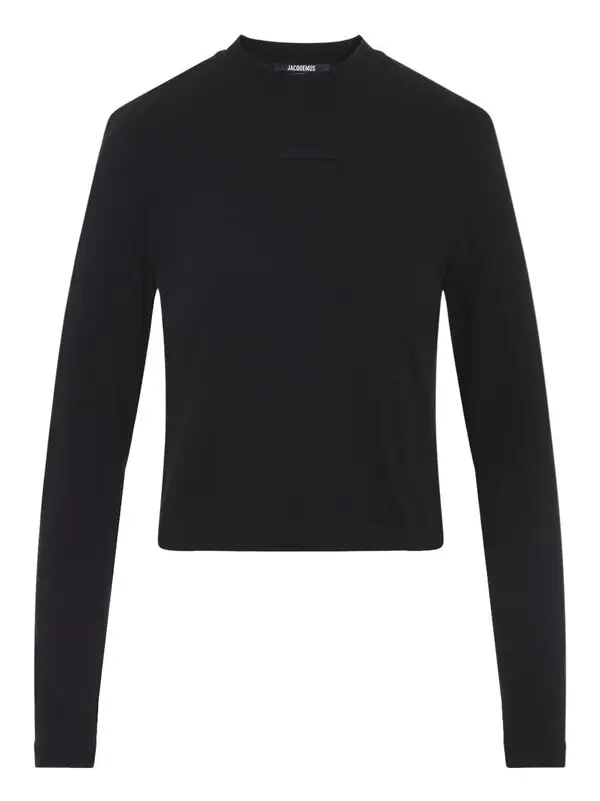 Jacquemus Grosgrain T-shirt - Black