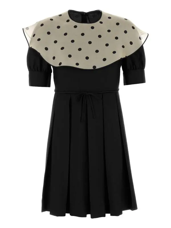 Valentino Garavani Silk Mini Dress - Black