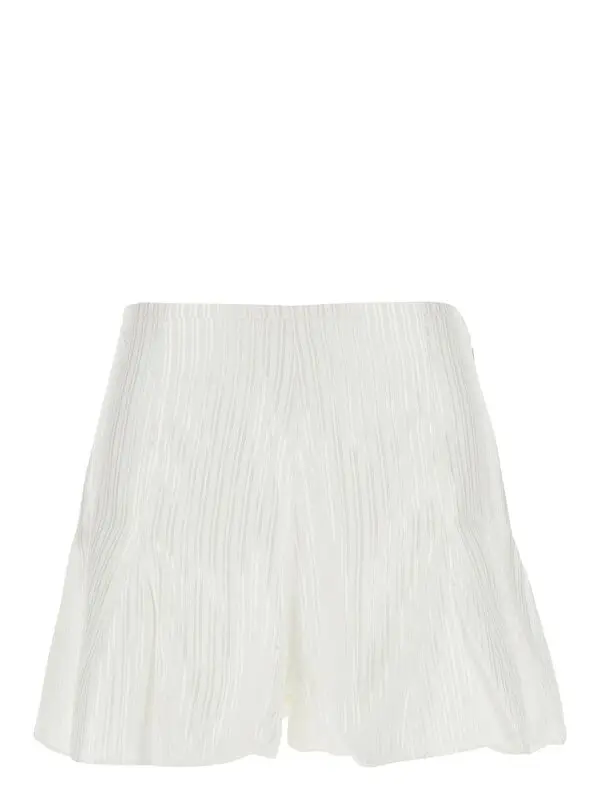 ROTATE BY BIRGER CHRISTENSEN Flowing Striped Shorts In Viscose And Cotton - Multicolor