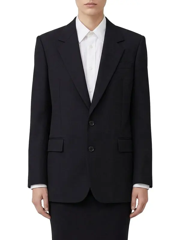 Saint Laurent Wool Blazer - Multicolor