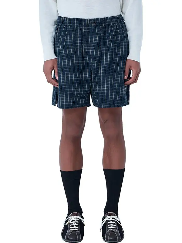 WALES BONNER Sunday Shorts - Blue