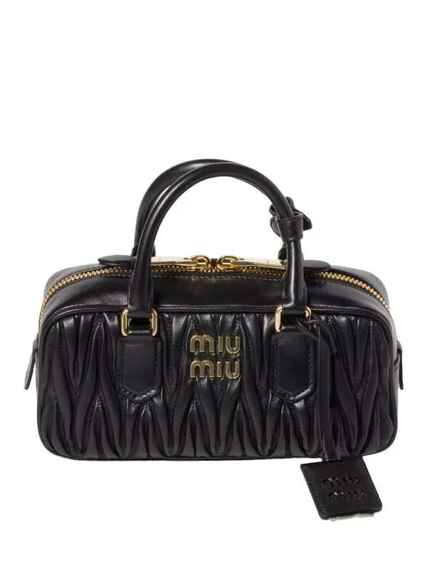 Miu Miu Arcadie Regular Leather Handbag - Multicolor
