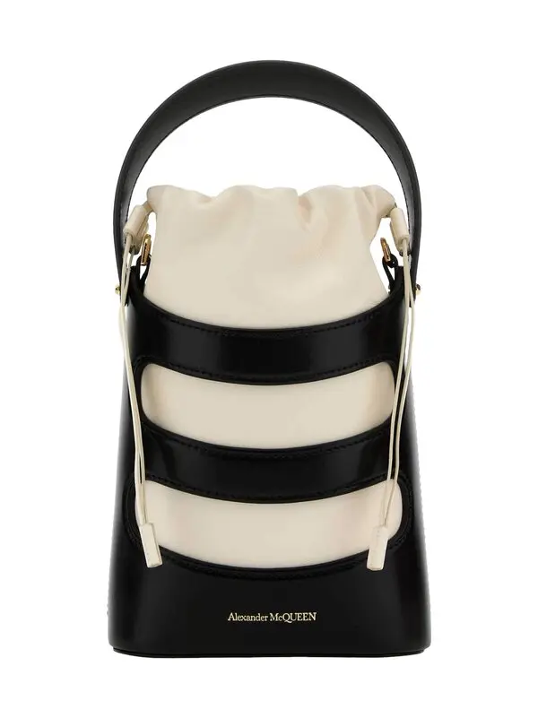 Alexander McQueen Leather The Rise Bucket Bag - Multicolor