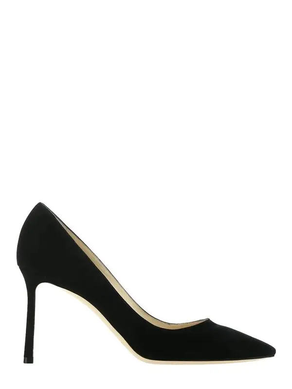 JIMMY CHOO Suede Pumps - Black