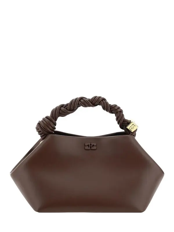 GANNI Small Bou Handbag - Brown