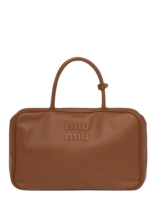 Miu Miu Large Leather Handbag - Multicolor
