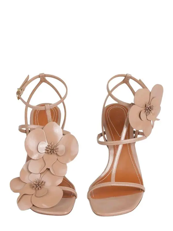 Zimmermann Orchid Leather Sandals - Multicolor