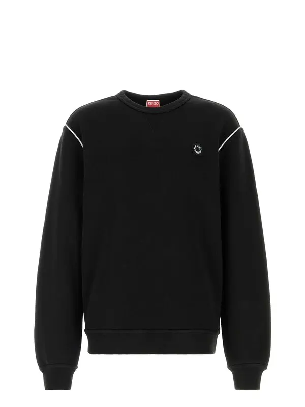 Kenzo Cotton Sweatshirt - Black