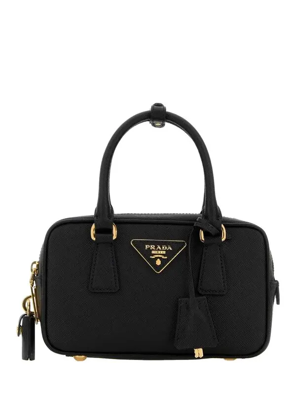 Prada Leather Handbag - Black