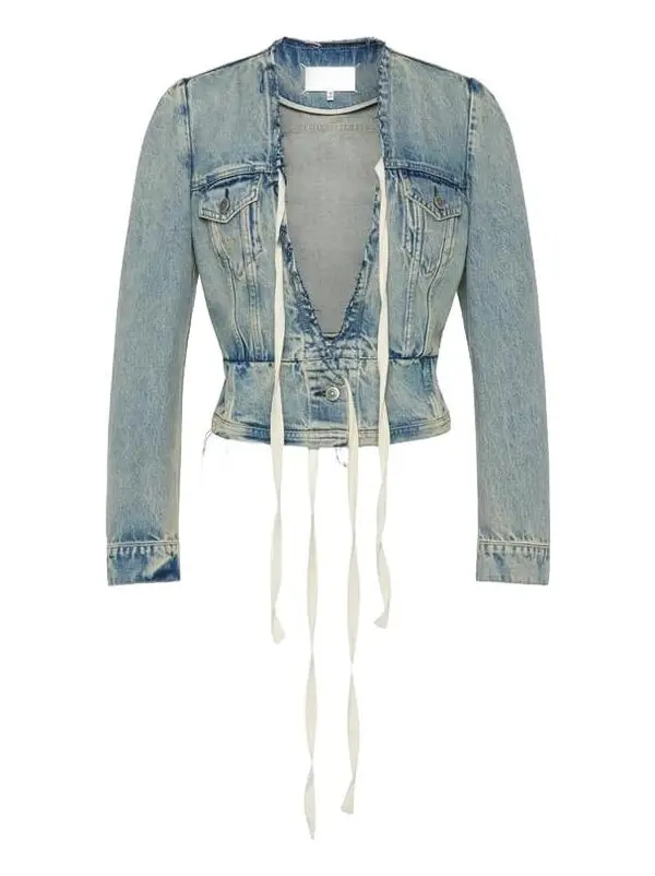 MAISON MARGIELA Jackets Denim Jackets - Blue