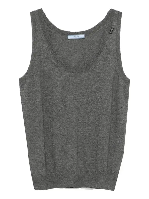 Prada Cashmere Vest - Gray