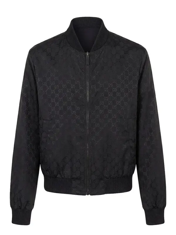 Gucci Full Zip Blouson Jacket - Multicolor