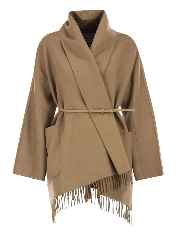 Max Mara Mxmabilita Camel Cardigan Coat - Brown